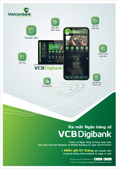 VCB Digibank Dịch vụ ngân hàng số đáp ứng sự trải nghiệm của khách hàng ...